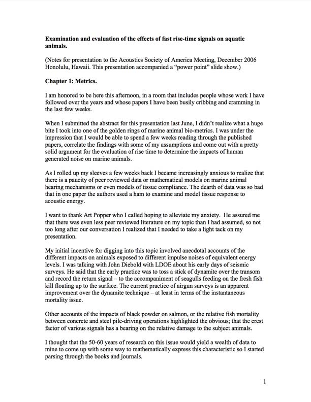 2006-Effects-of-Fast-rise-time-signals - Ocean Conservation Research